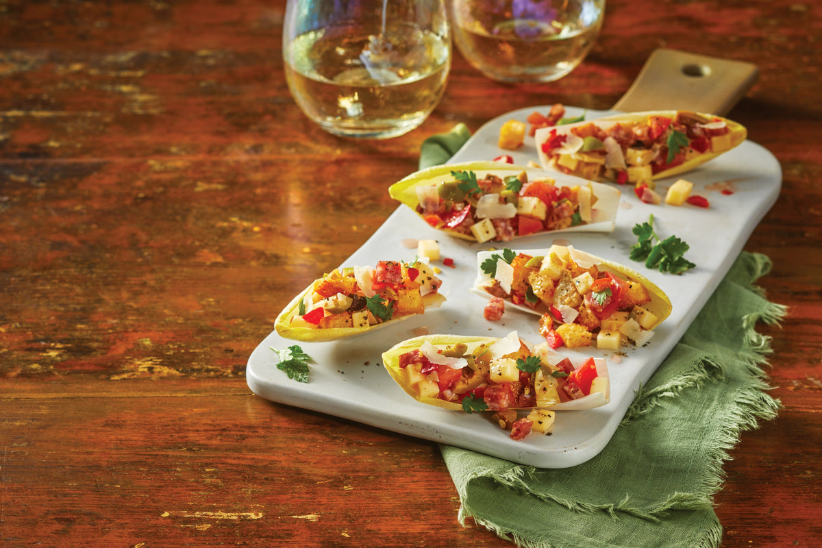 Antipasto-Stuffed Endive – Keystone Cheese