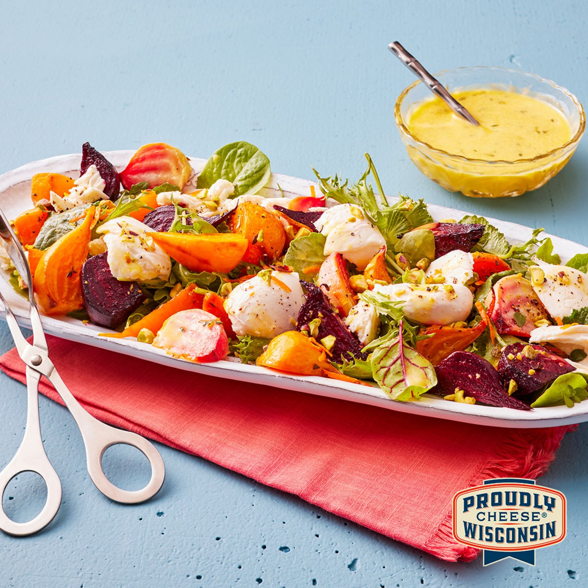 Roasted Rainbow Beet Salad – Keystone Cheese