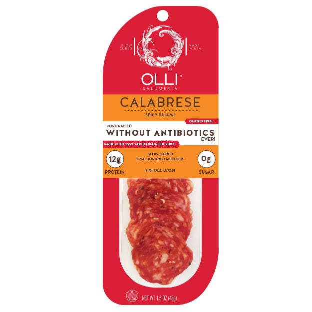 Sliced Calabrese Spicy Salami Snack Pack – Keystone Cheese